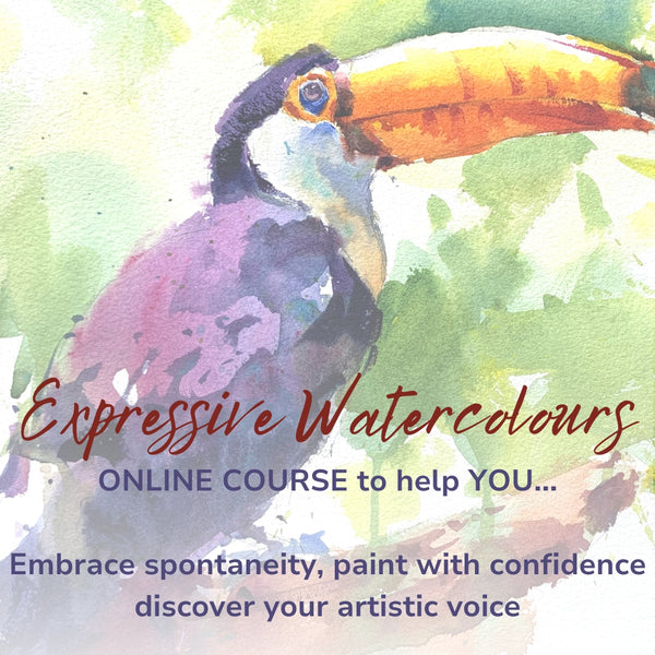 Expressive Watercolour ONLINE course - Tom Shepherd Art
