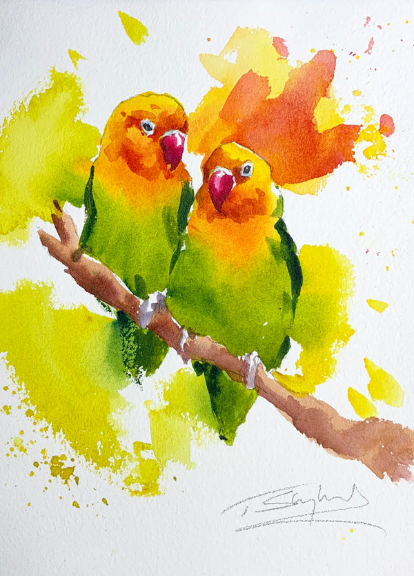 Love Birds - Tom Shepherd Art