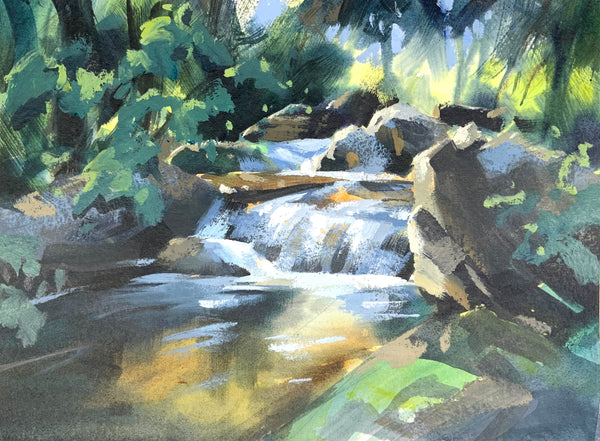 Waterfall - Tom Shepherd Art